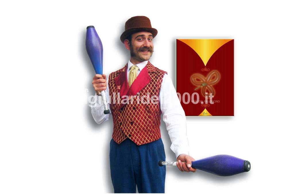 giocoliere per feste aziendalii - Artisti di Strada I Giullari del 2000